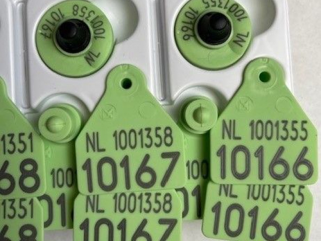 Product: Allflex HDX air elektronische oormerken (Half Duplex) - Metal ...